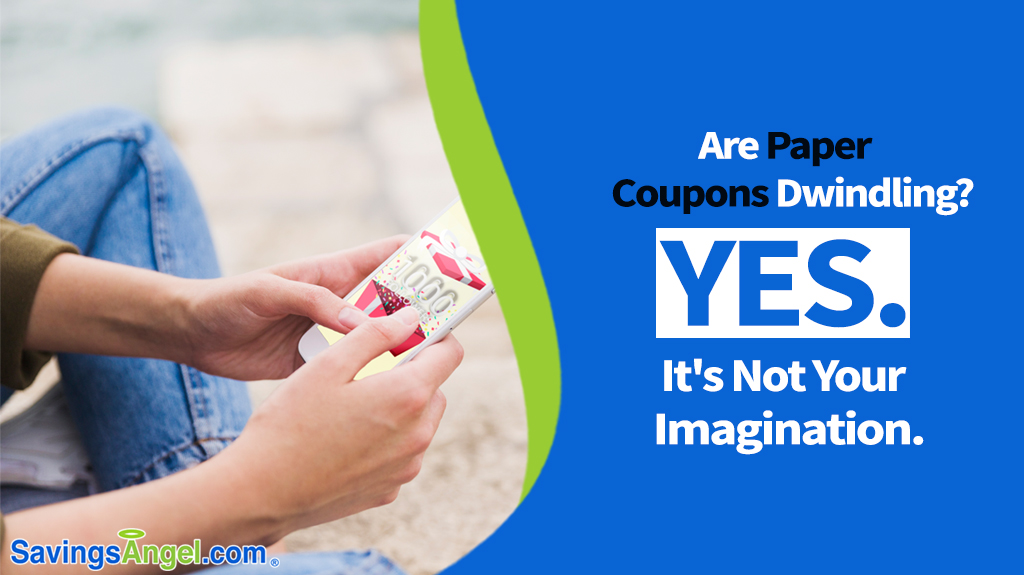 Are Paper Coupons Dwindling? Yes. It's Not Your Imagination